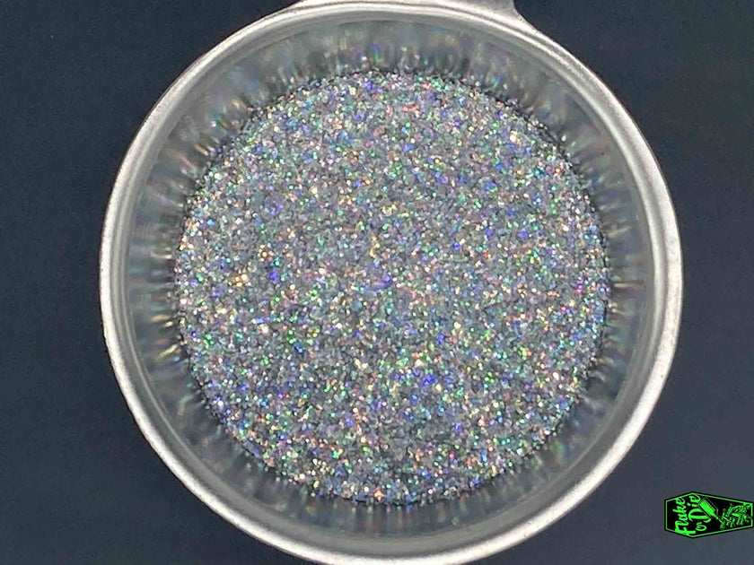 Stardust, Silver Holographic Metal Flake 015 hex for custom paint and ...